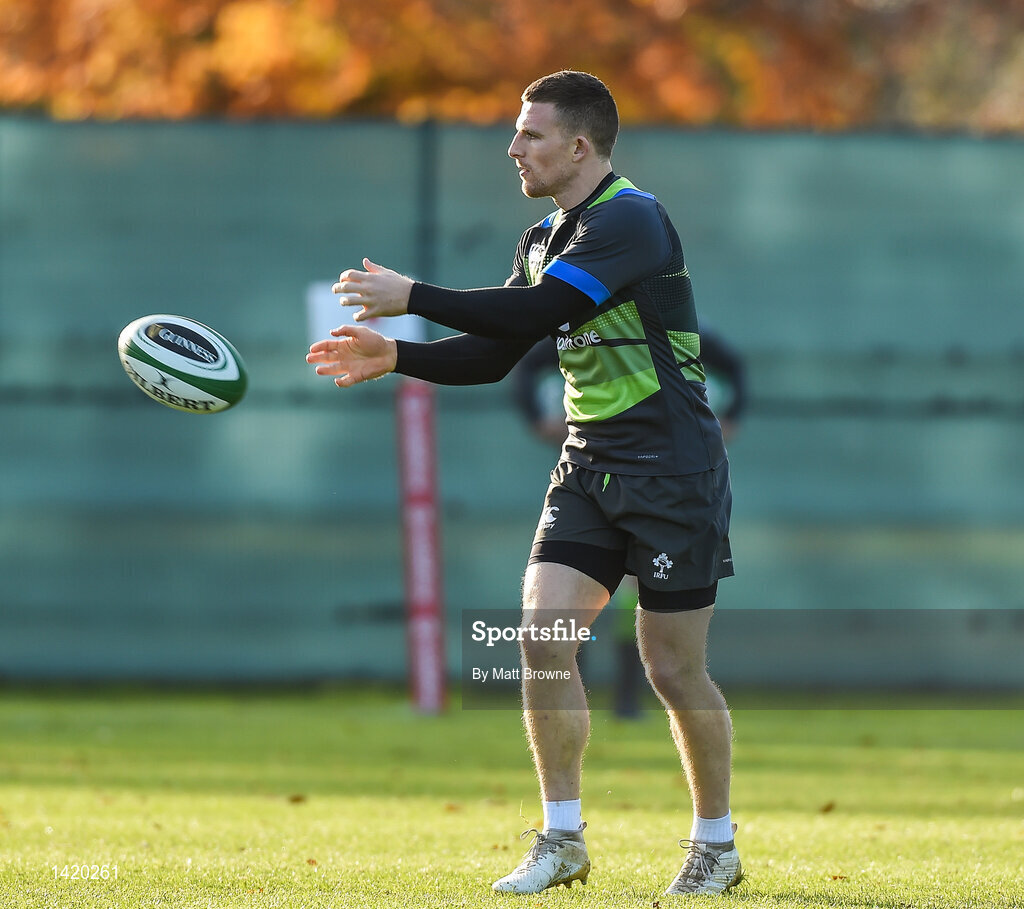 Sportsfile - Ireland Rugby Squad Training and Press Conference - 1420261