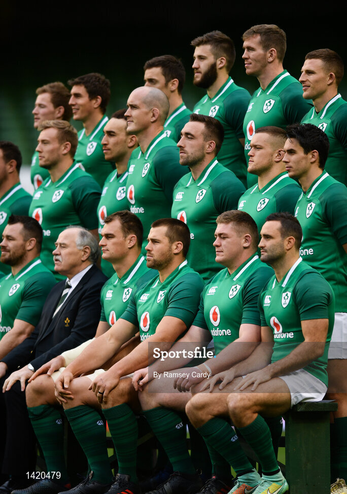 Sportsfile - Ireland Rugby Captain's Run and Press Conference - 1420479