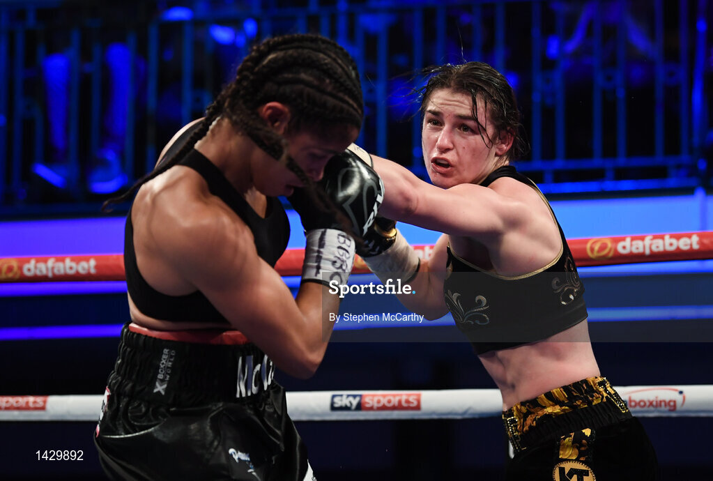 Sportsfile - Katie Taylor v Jessica McCaskill - WBA Female Lightweight ...