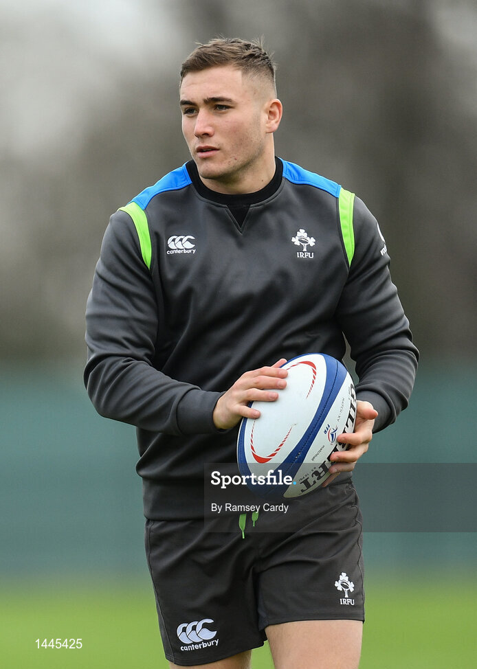 Sportsfile - Ireland Rugby Squad Training and Press Conference - 1445425