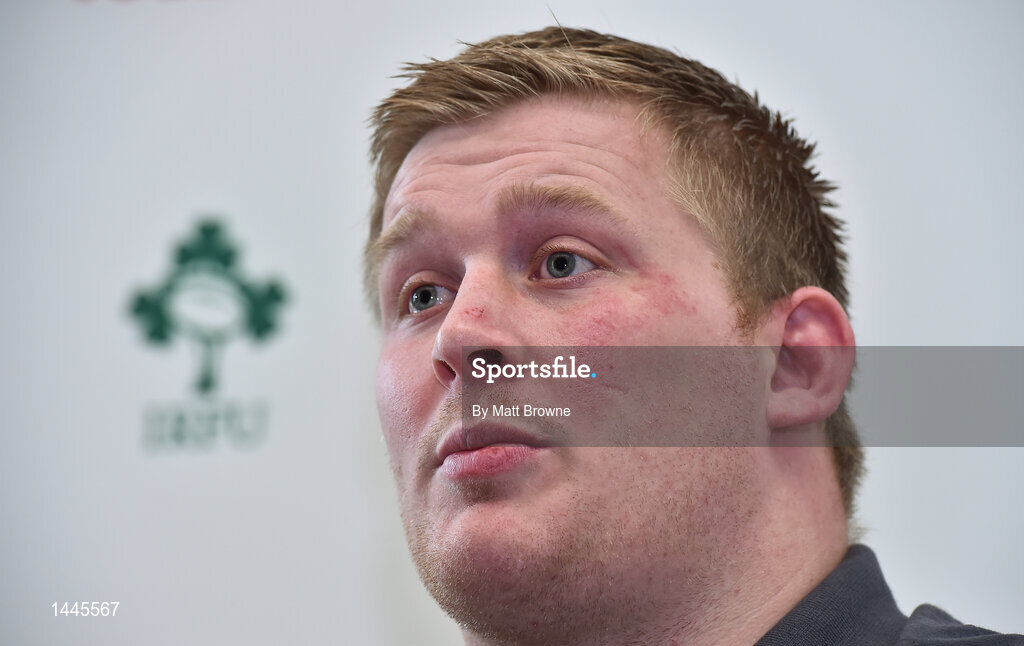 Sportsfile - Ireland Rugby Squad Training and Press Conference - 1445567