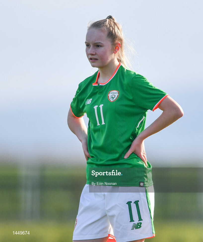 Sportsfile - Republic of Ireland v Denmark - Women's Under 17 ...