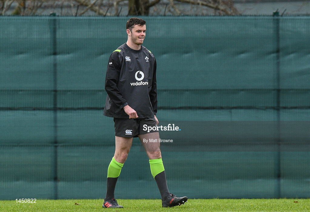 Sportsfile - Ireland Rugby Squad Training and Press Conference - 1450822