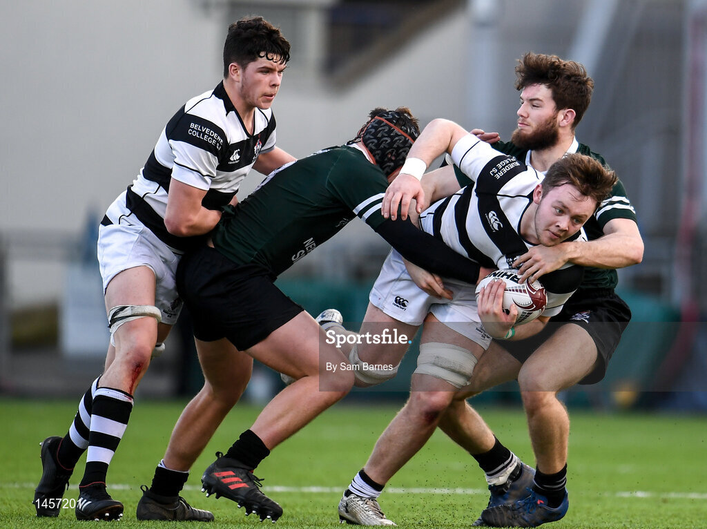 Sportsfile - Belvedere College v Newbridge College - Bank of Ireland ...