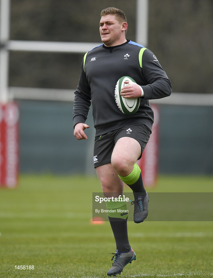 Sportsfile - Ireland Rugby Squad Training and Press Conference - 1458188