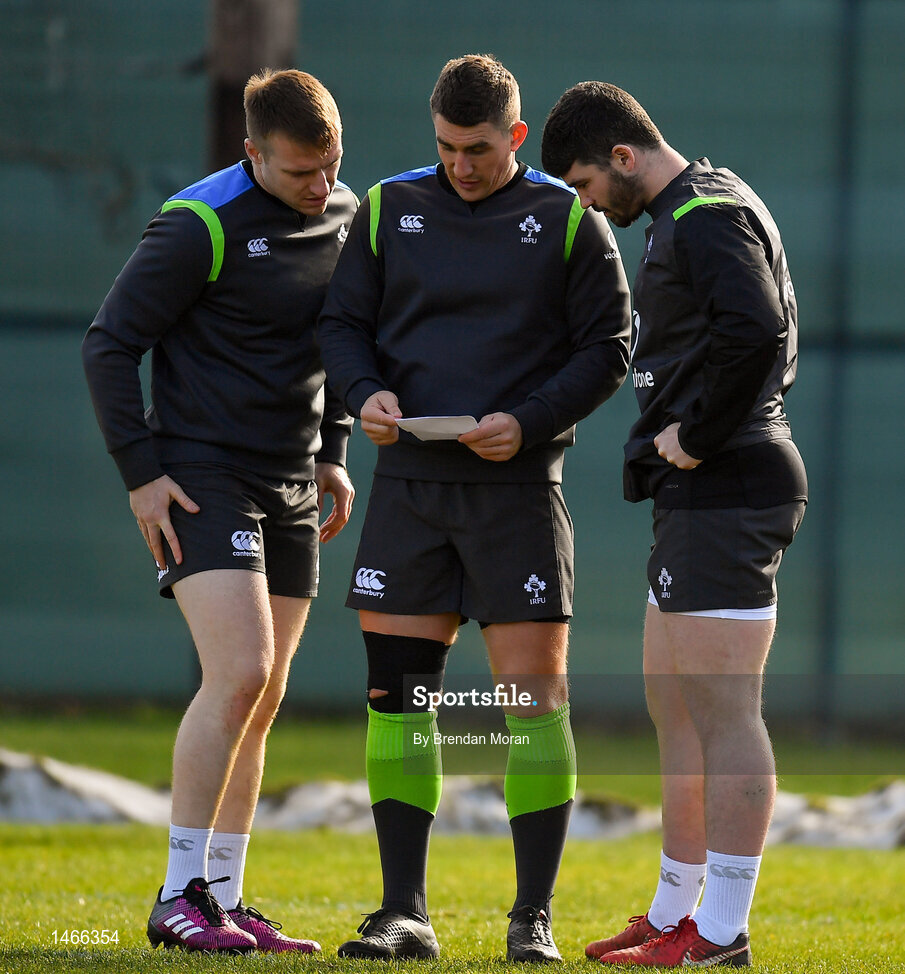 Sportsfile - Ireland Rugby Squad Training and Press Conference - 1466354