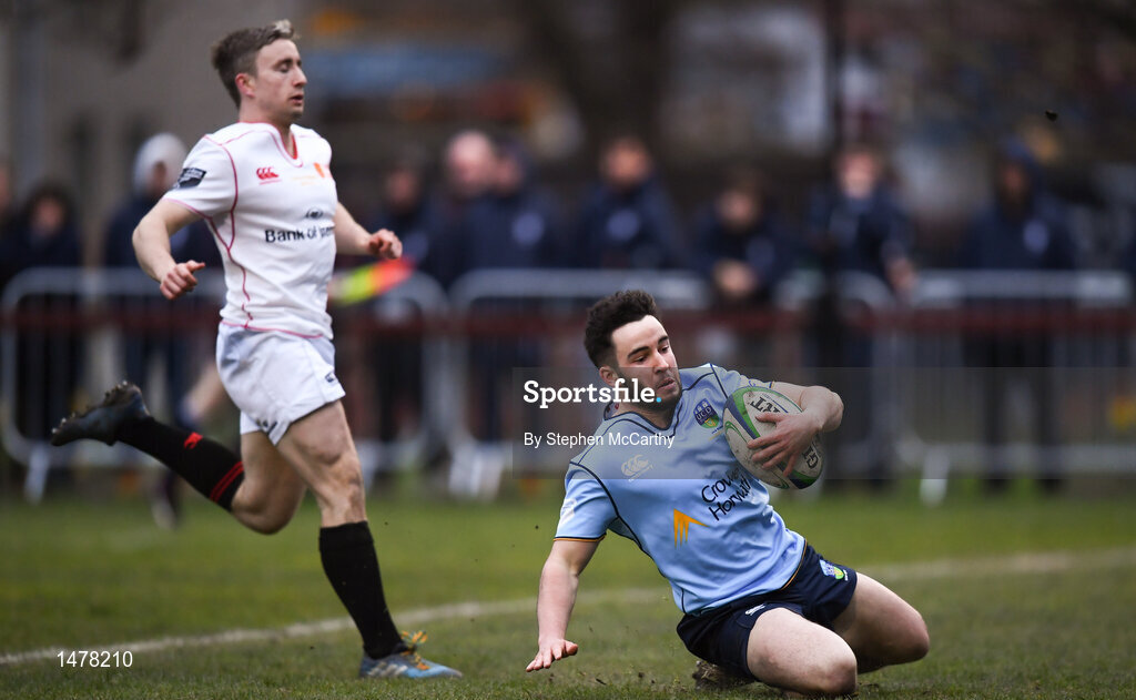 Sportsfile - UCD v Trinity - 66th Annual Rugby Colours Match 2018 - 1478210