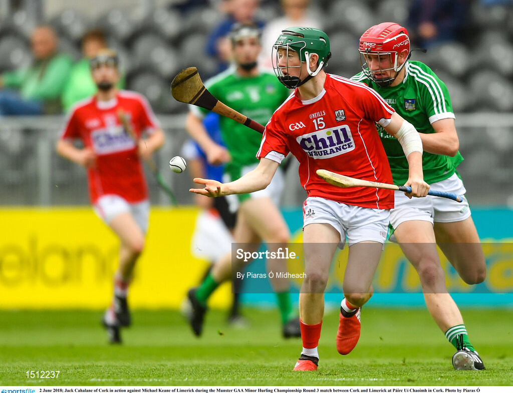 Sportsfile - Cork v Limerick - Munster GAA Minor Hurling Championship ...