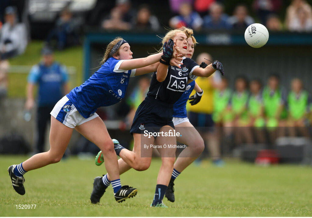Sportsfile - Cavan v Dublin – All-Ireland U14 A Ladies Football Final ...