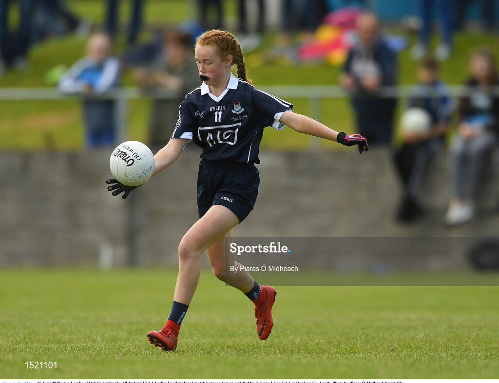 Sportsfile - Cavan v Dublin – All-Ireland U14 A Ladies Football Final ...