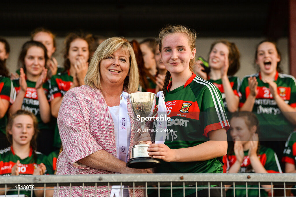 Sportsfile - Laois v Mayo - All-Ireland Ladies Football U16 B ...