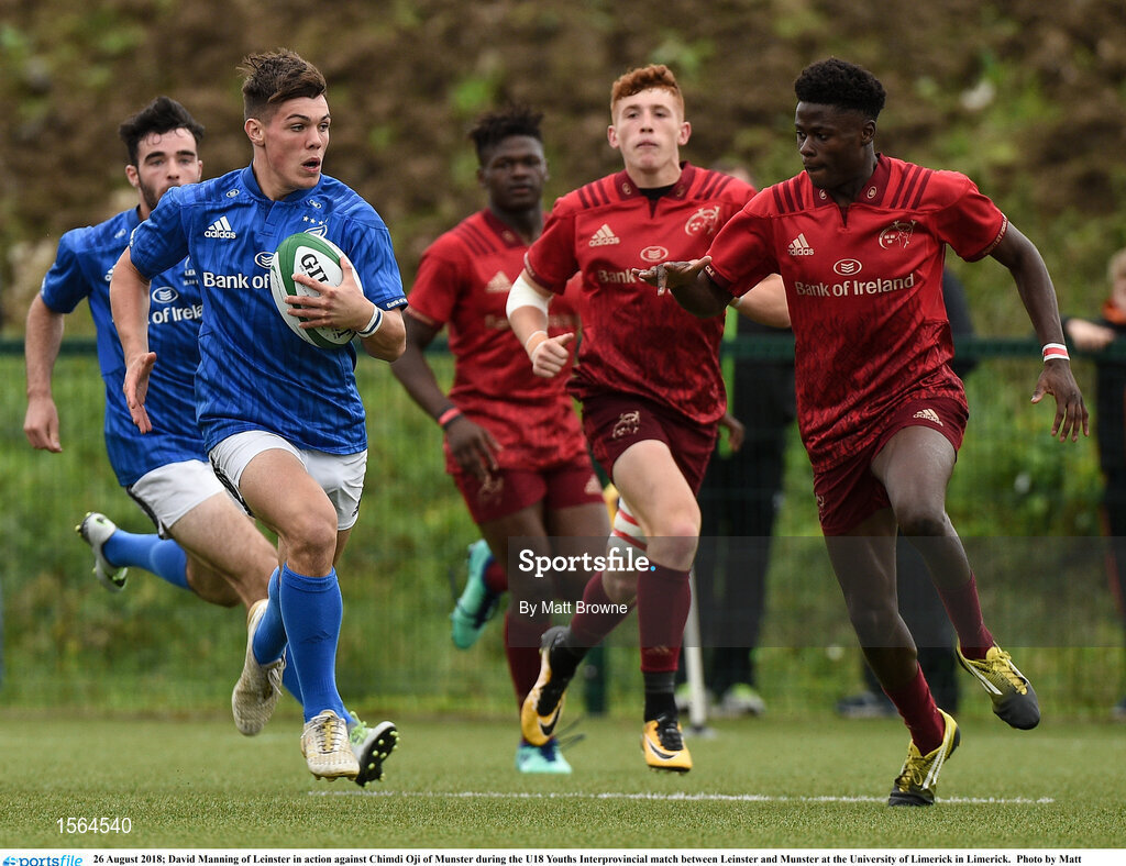 Sportsfile - Leinster v Munster- U18 Youths Interprovincial - 1564540