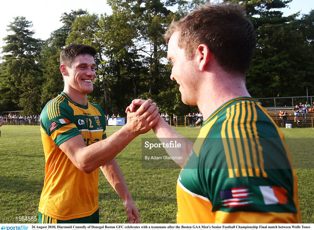 Sportsfile - Wolfe Tones GFC v Donegal Boston GFC - Boston GAA Men's ...