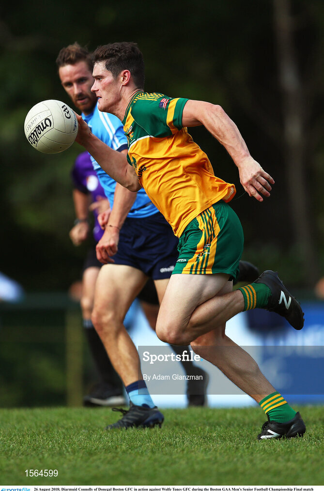 Sportsfile - Wolfe Tones GFC v Donegal Boston GFC - Boston GAA Men's ...
