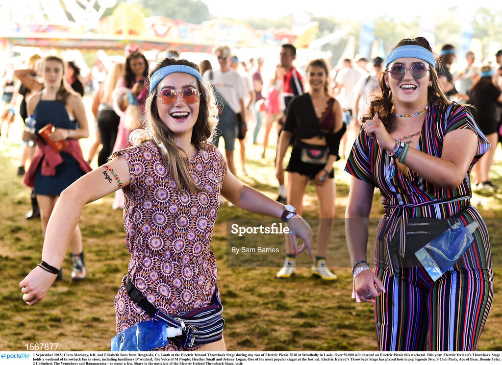 Sportsfile - Electric Ireland Throwback Stage at Electric Picnic 2018 ...