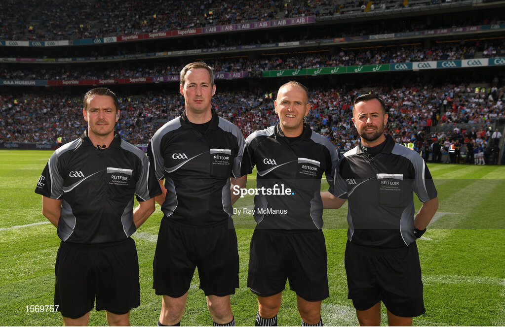 Sportsfile - Match Officials at Dublin v Tyrone - GAA Football All ...