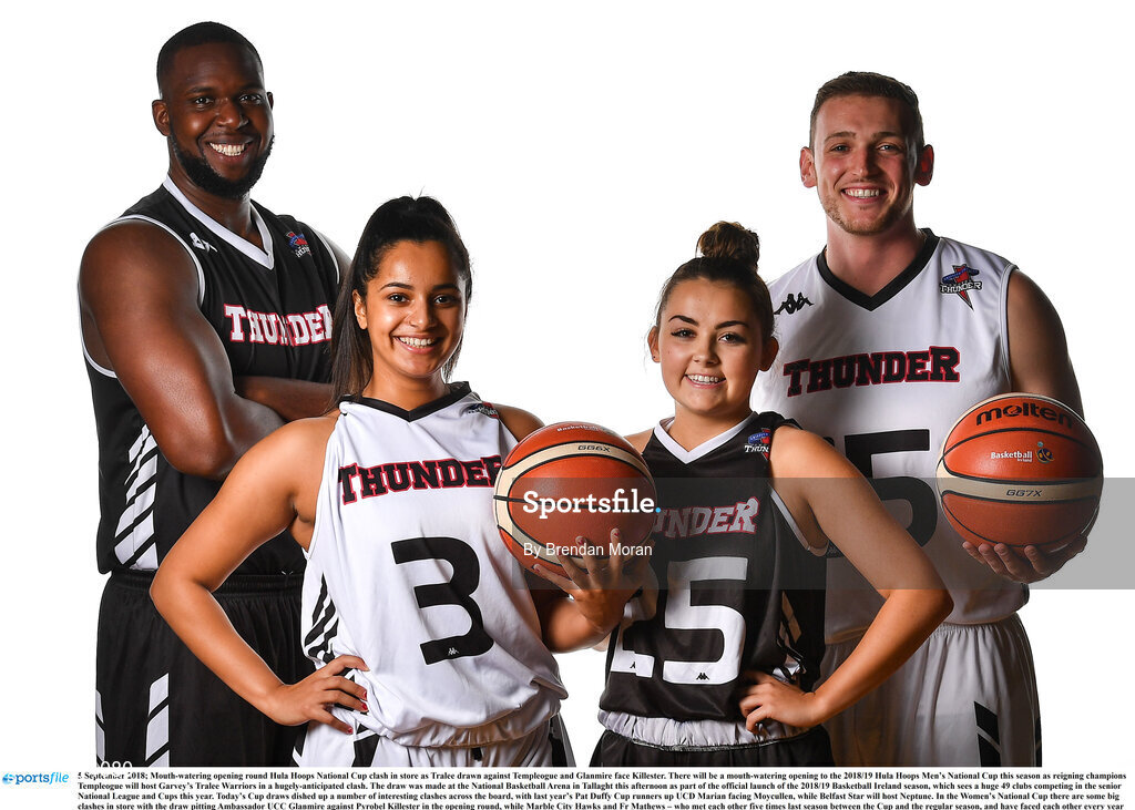 Sportsfile - 2018/19 Basketball Ireland season launch - 1571080