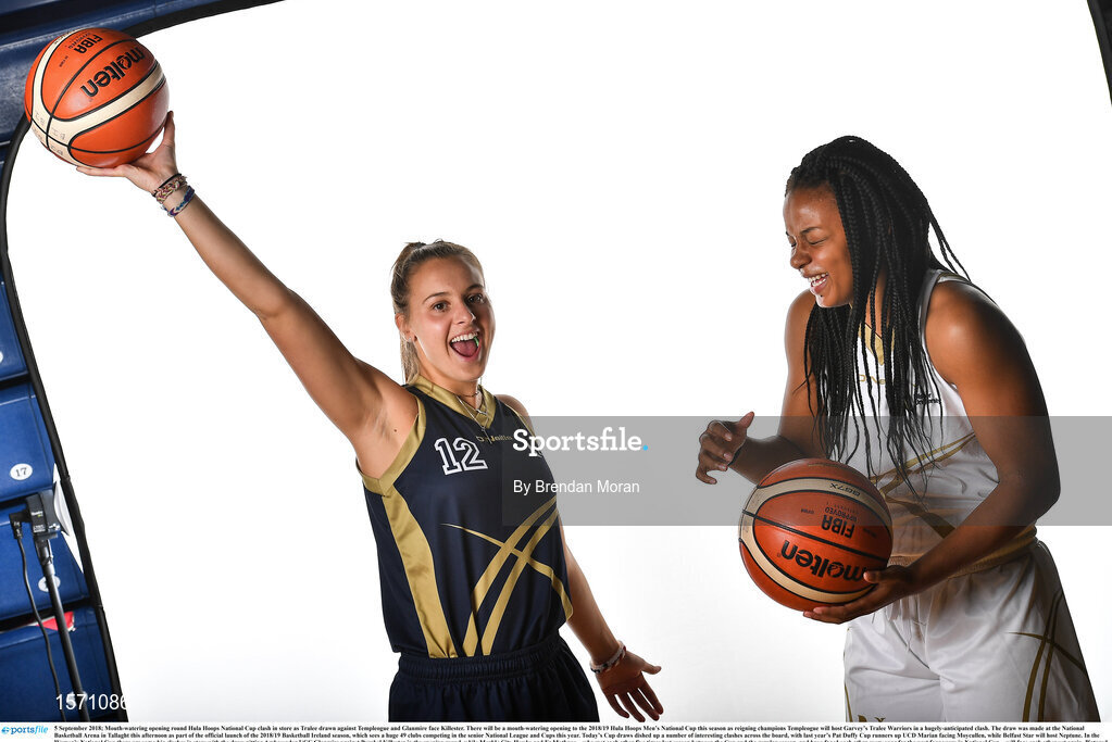 Sportsfile - 2018/19 Basketball Ireland season launch - 1571086