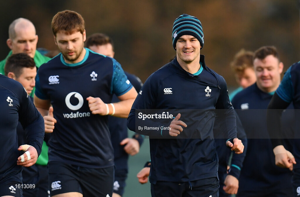 Sportsfile - Ireland Rugby Squad Training and Press Conference - 1613089