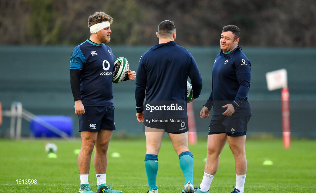 Sportsfile - Ireland Rugby Squad Training and Press Conference - 1613598