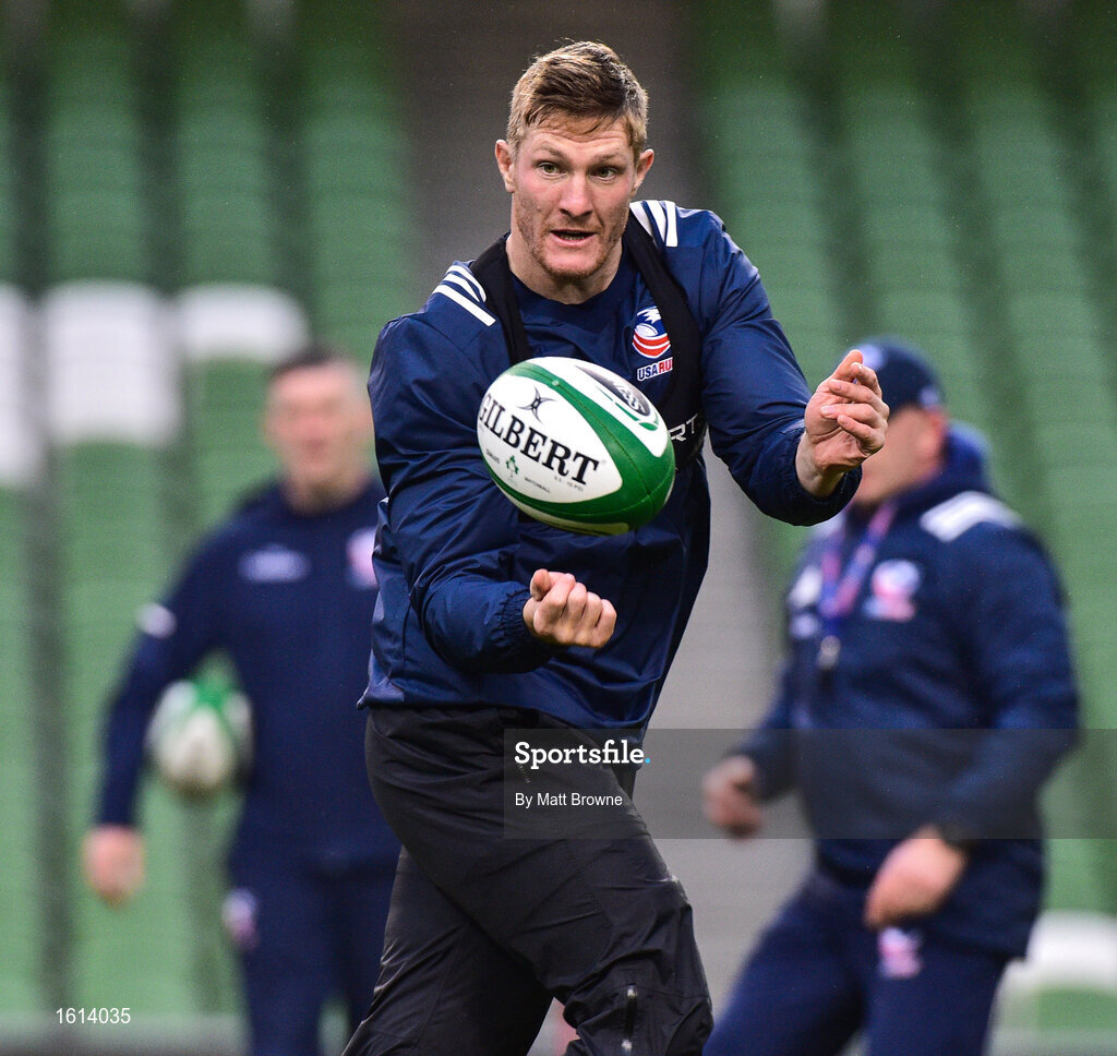 Sportsfile - USA Rugby Captain's Run and Press Conference - 1614035