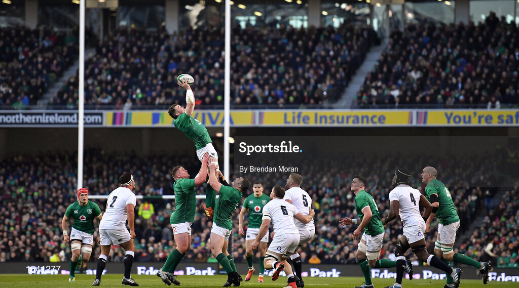 Sportsfile - Ireland v England - Guinness Six Nations Rugby ...