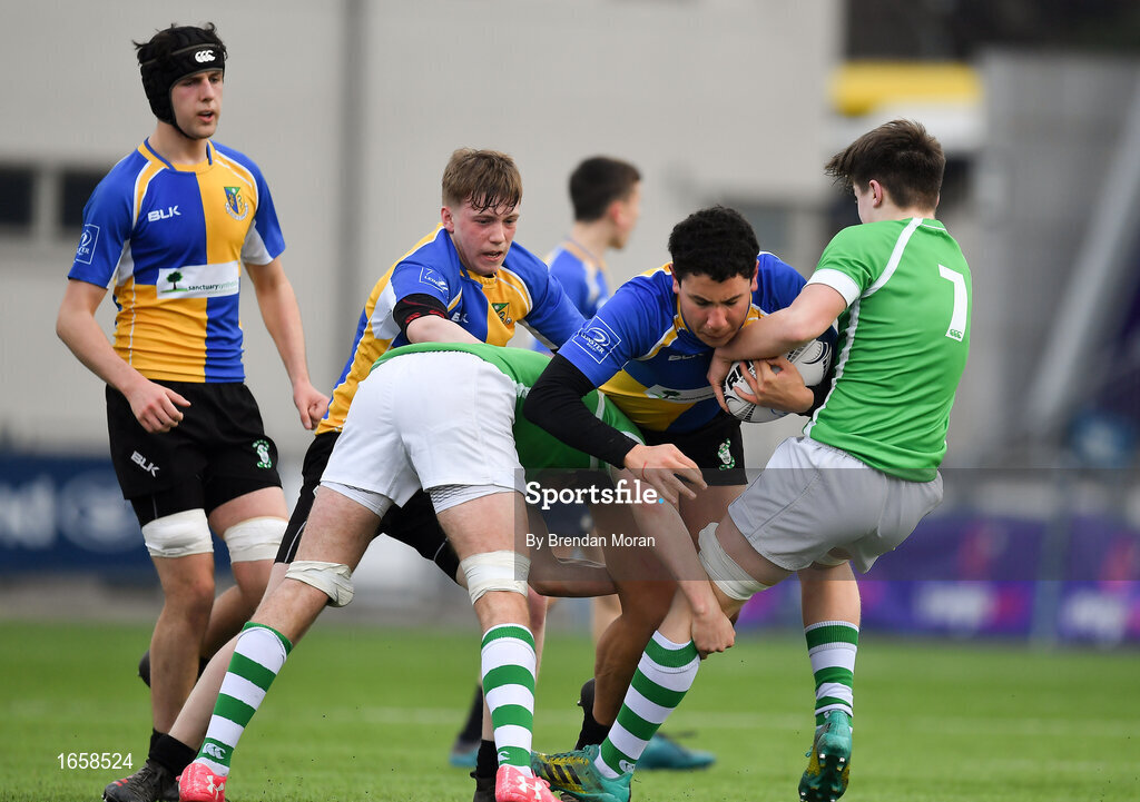 Sportsfile - CBS Naas v Gonzaga College - Bank of Ireland Leinster ...