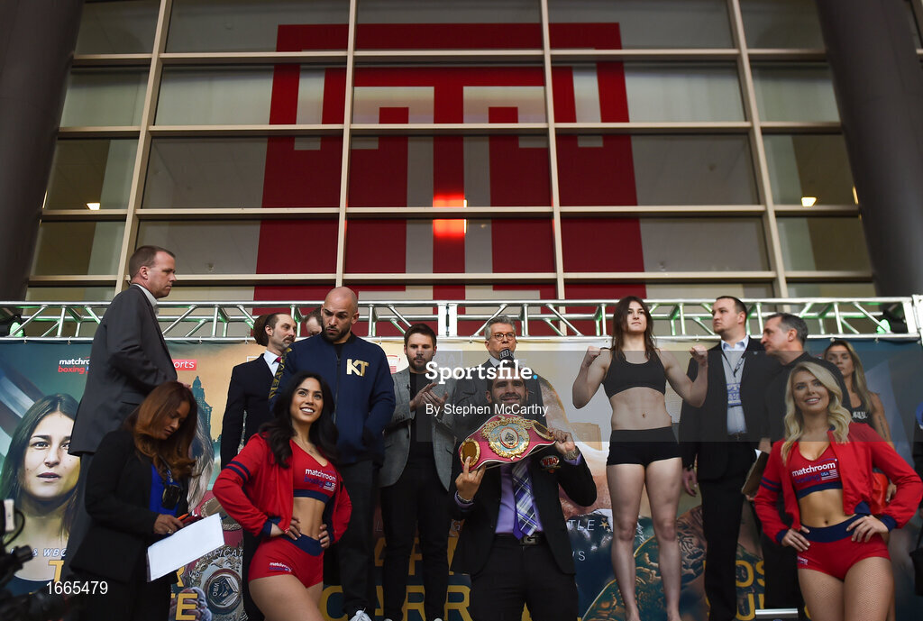 Sportsfile - Boxing from Philadelphia - Weigh-Ins - 1665479