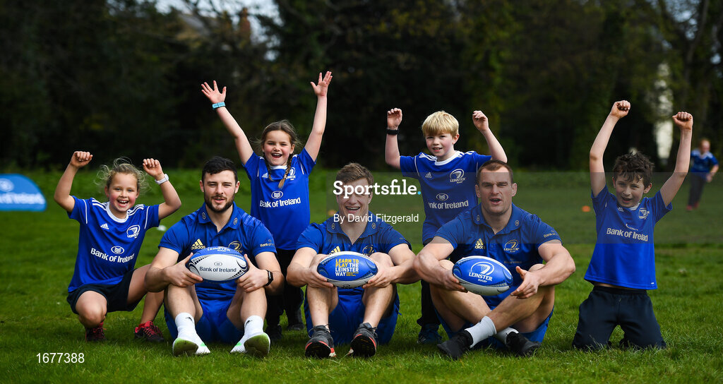Sportsfile - Launch of the Bank of Ireland Leinster Rugby Summer Camps ...