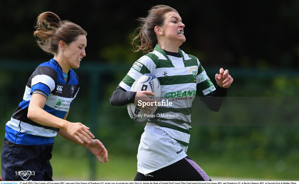 Sportsfile - Greystones RFC v Wanderers FC - Bank of Ireland Paul ...