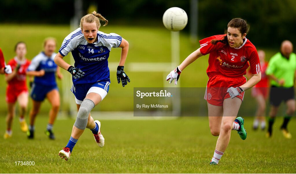 Sportsfile - Monaghan v Tyrone - Ladies Football All-Ireland U14 Gold Final 2019 - 1734800