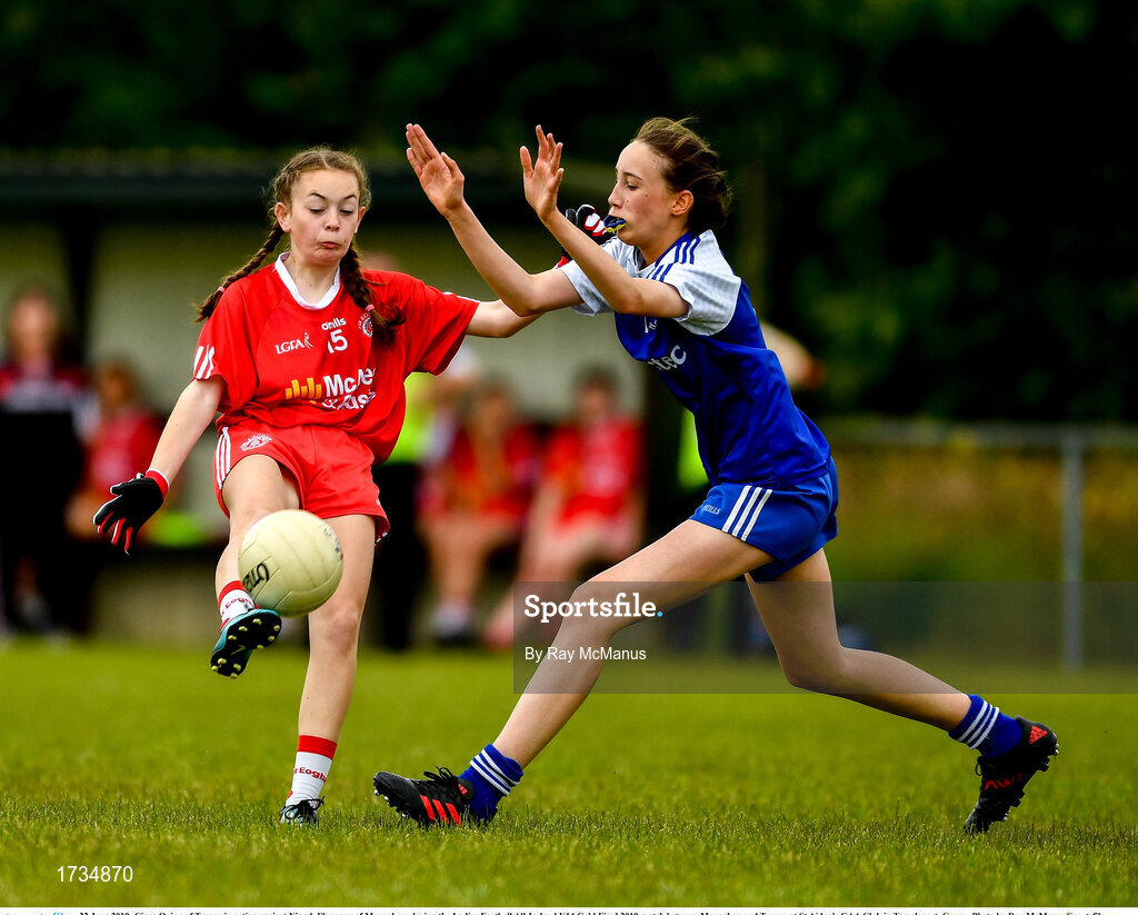 Sportsfile - Monaghan v Tyrone - Ladies Football All-Ireland U14 Gold Final 2019 - 1734870