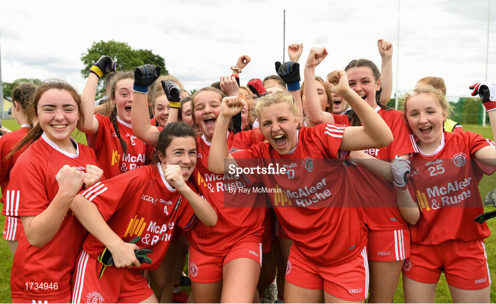 Sportsfile - Monaghan v Tyrone - Ladies Football All-Ireland U14 Gold Final 2019 - 1734946