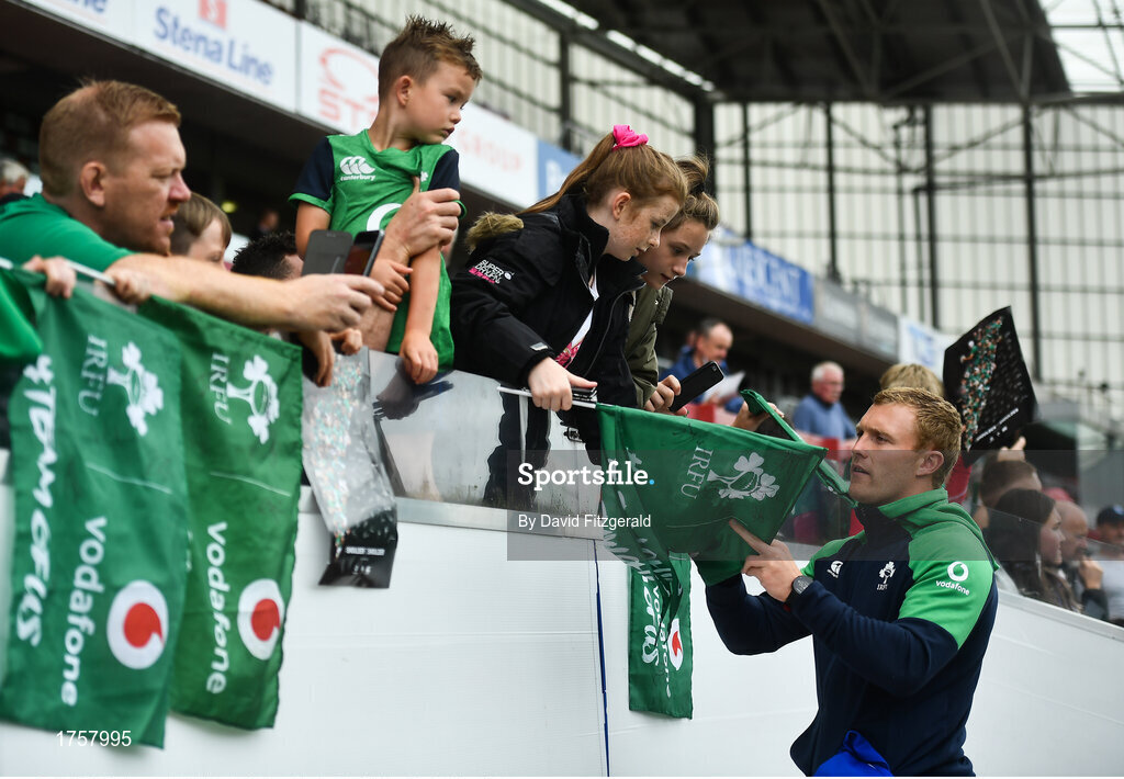 Sportsfile - Ireland Rugby Open Training Session - 1757995
