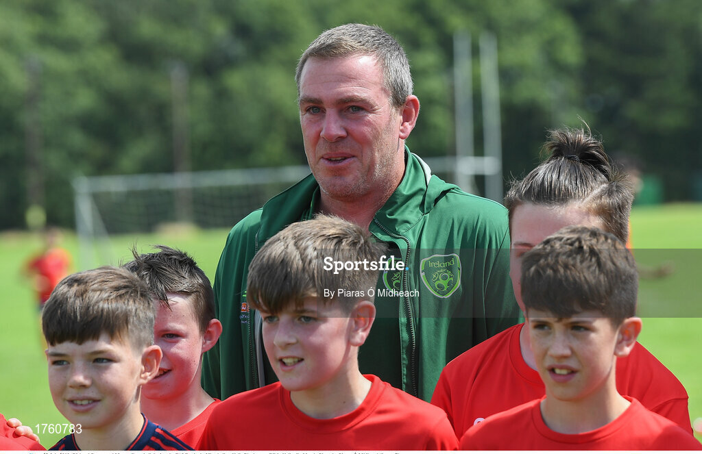 Sportsfile - FAI Festival of Football - Richard Dunne & Megan Campbell ...