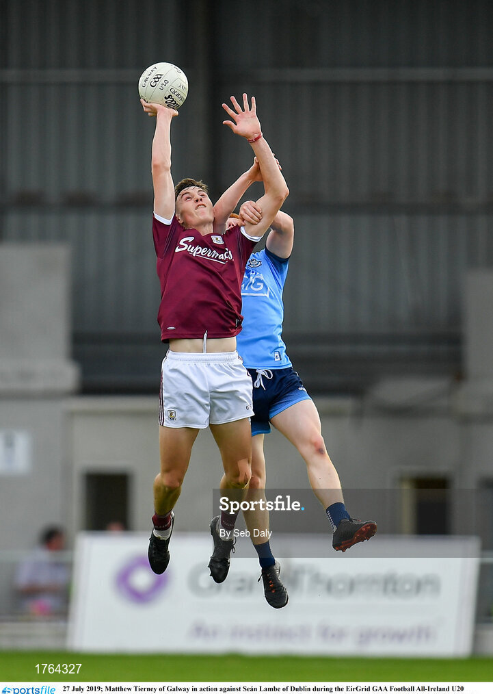 Sportsfile - Galway v Dublin - EirGrid GAA Football All-Ireland U20 ...