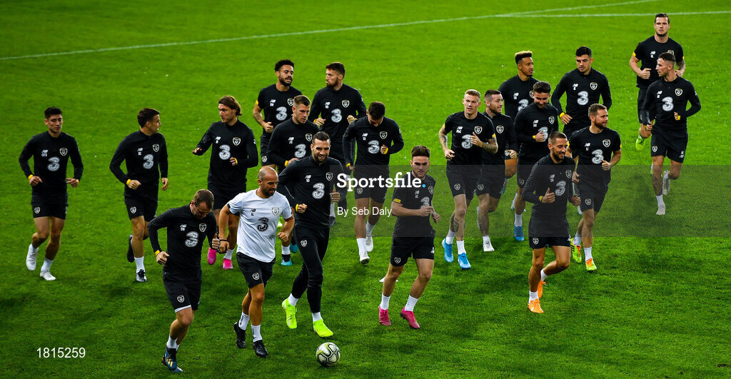 Sportsfile - Republic of Ireland Press Conference & Training Session ...