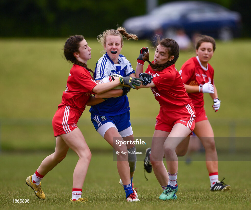 Sportsfile - Monaghan v Tyrone - Ladies Football All-Ireland U14 Gold Final 2019 - 1865896