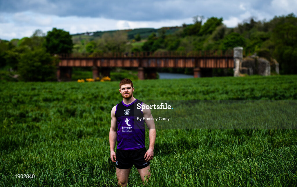 Sportsfile - Tyrone GAA footballer Cathal McShane training in isolation ...
