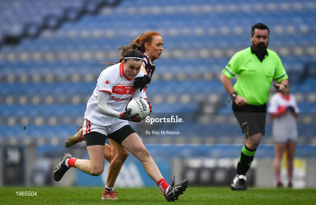 Sportsfile - Cork v Galway - TG4 All-Ireland Senior Ladies Football ...