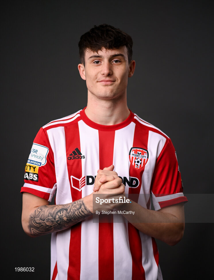Sportsfile - Derry City Squad Portraits 2021 - 1986032