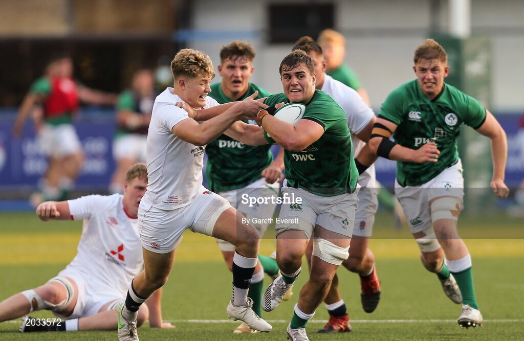 Sportsfile - Ireland v England - U20 Six Nations Rugby Championship ...