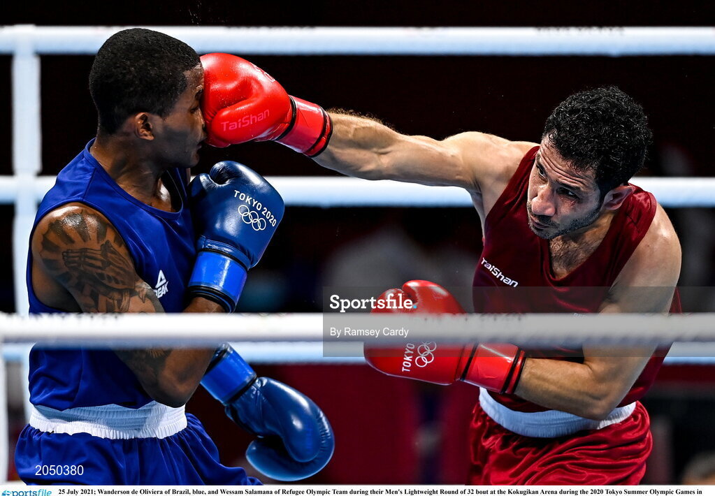Sportsfile - Tokyo 2020 Olympic Games - Day 2 - Boxing - 2050380