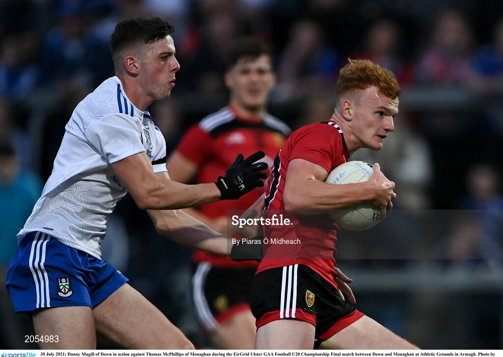 Sportsfile - Down v Monaghan - Eirgrid Ulster GAA U20 Football ...