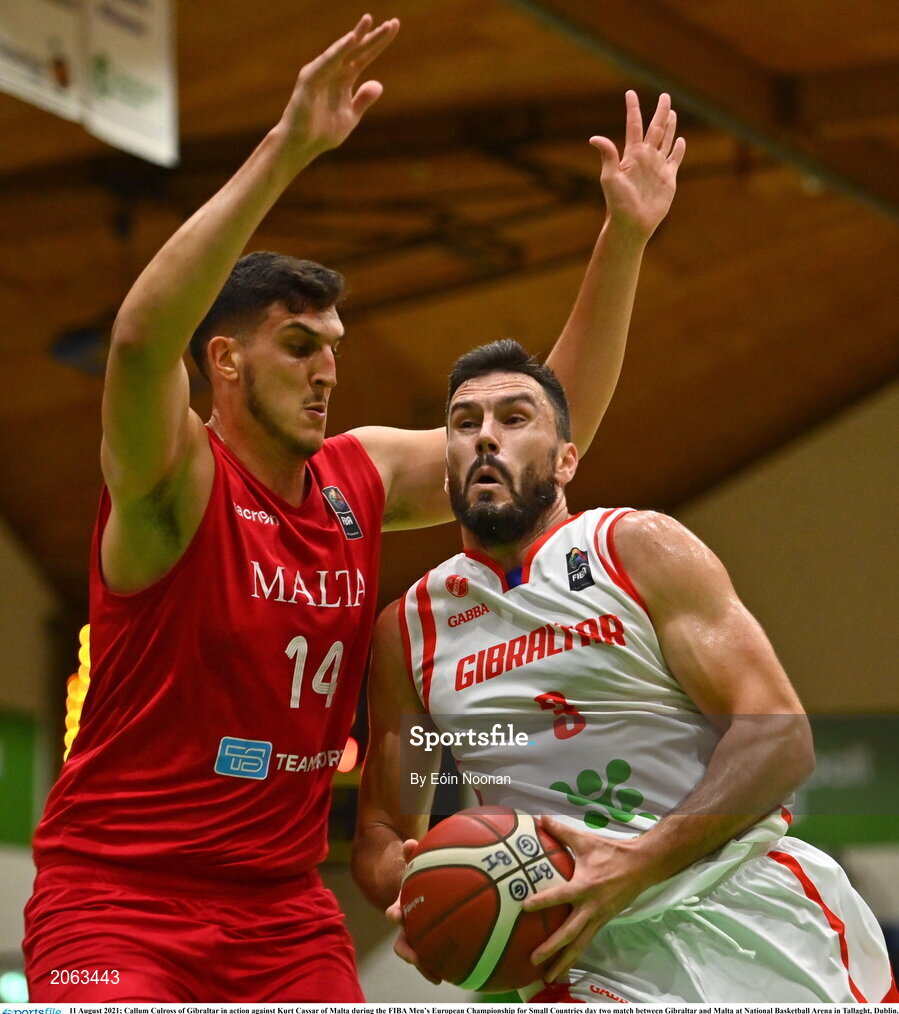 Sportsfile - Gibraltar v Malta - FIBA Men’s European Championship for ...