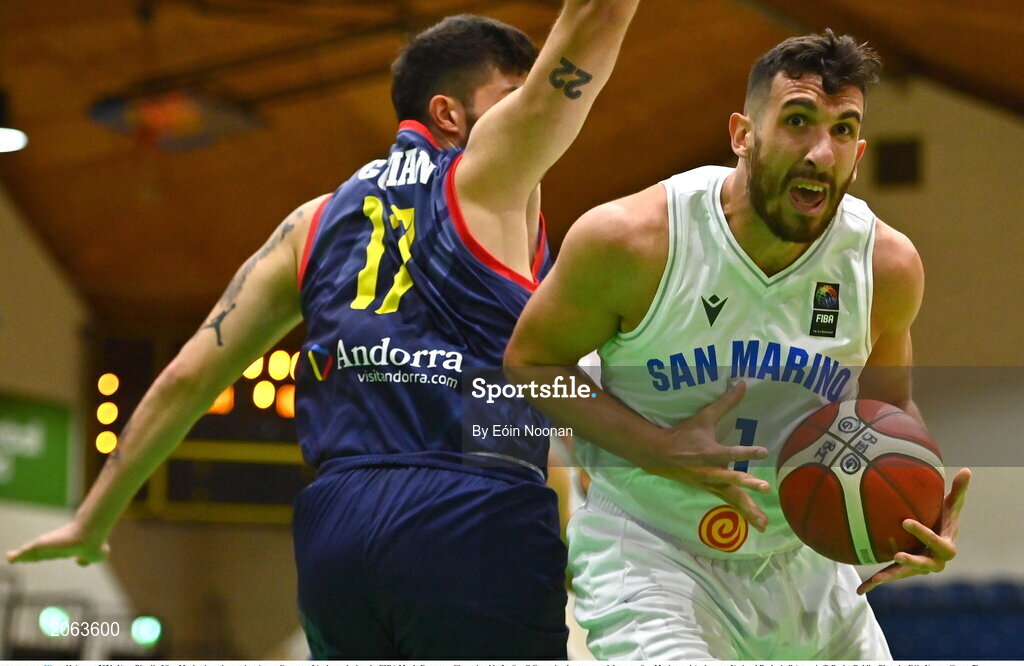 Sportsfile - San Marino v Andorra - FIBA Men’s European Championship ...