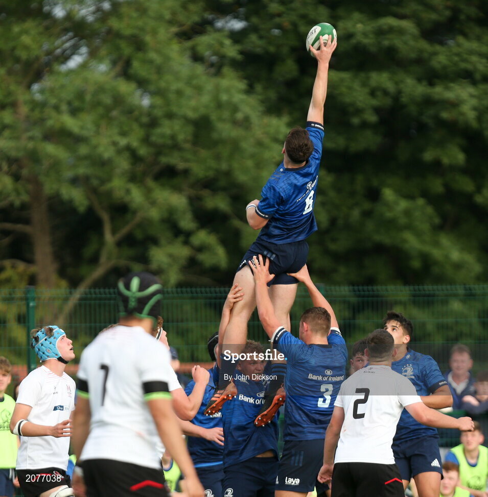 Sportsfile - Ulster v Leinster - IRFU U18 Men's Schools Interprovincial Championship Round 3 ...