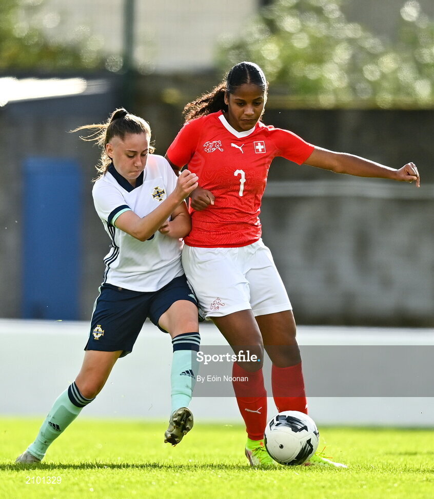 Sportsfile - Switzerland v Northern Ireland - UEFA Women's U19 ...