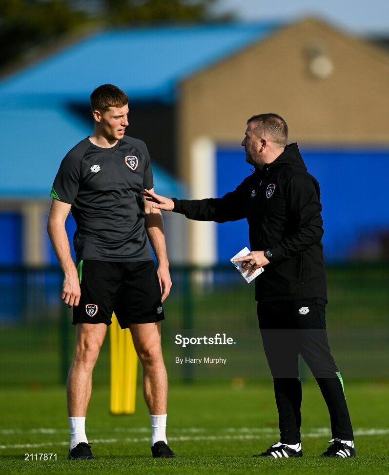 Sportsfile - Republic of Ireland U21's Training Session - 2117871
