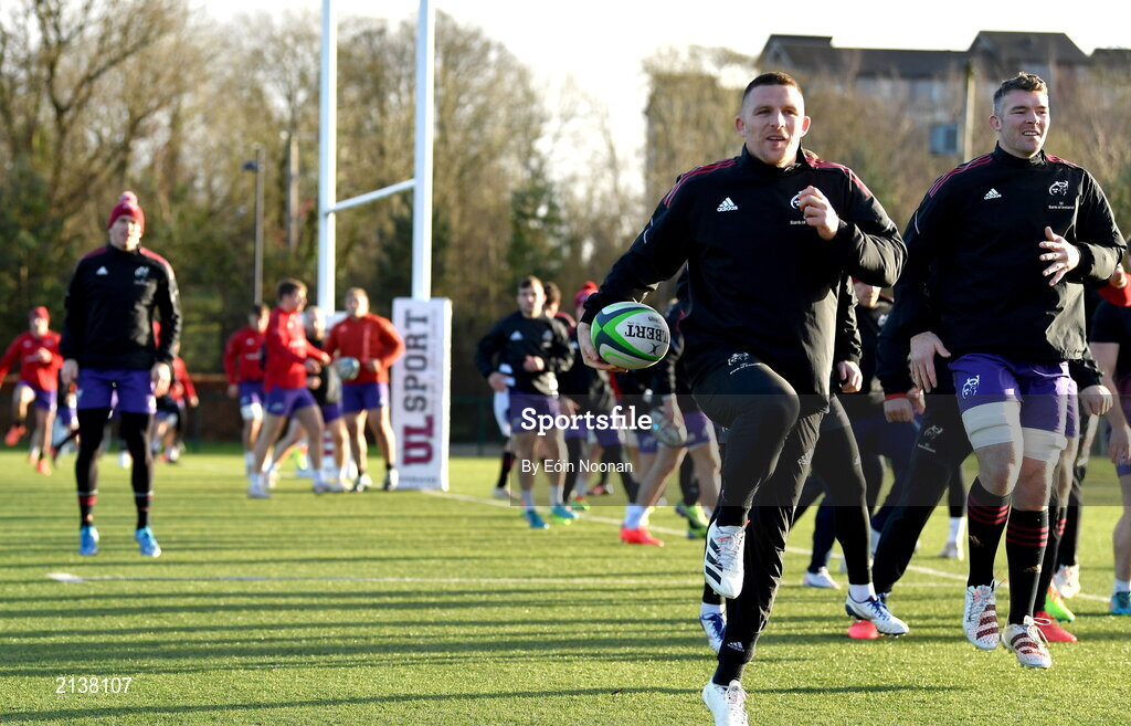 Sportsfile - Munster Rugby Squad Training - 2138107